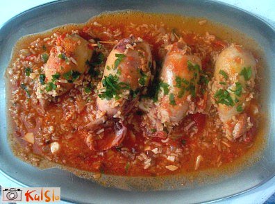 Recept: Polnjeni lignji ala Ive - Kulinarika.net