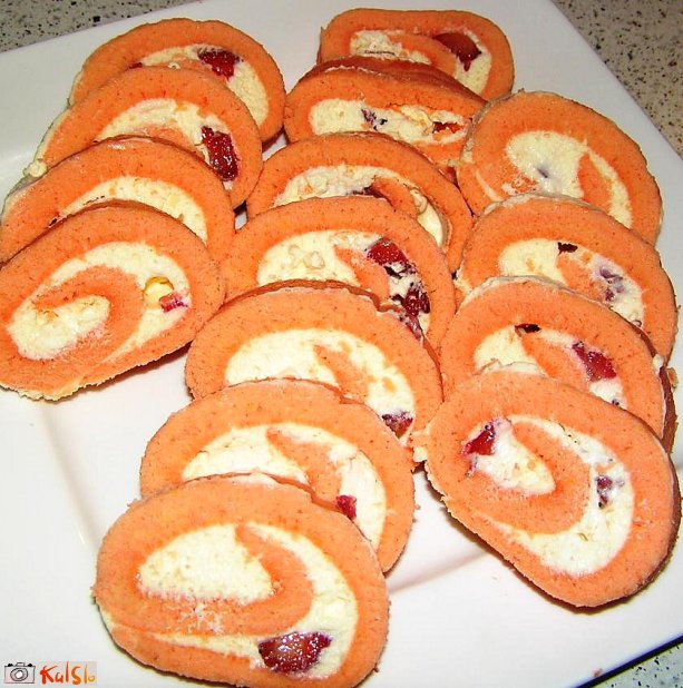 Recept: Zelena in roza rolada - Kulinarika.net