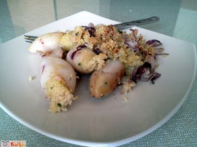 Recept: Polnjeni lignji na žaru - Kulinarika.net