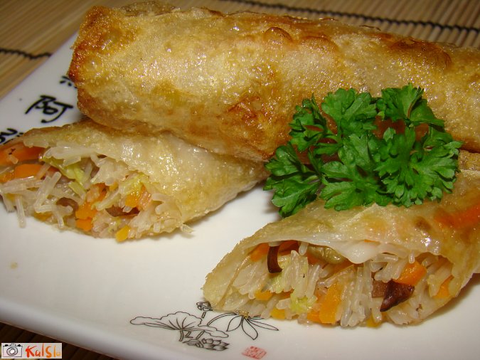 Recept: Zelenjavni spomladanski zavitki "ala fasulas" - Kulinarika.net