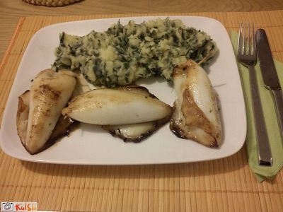 Recept: Lignji v ponvi za začetnike - Kulinarika.net