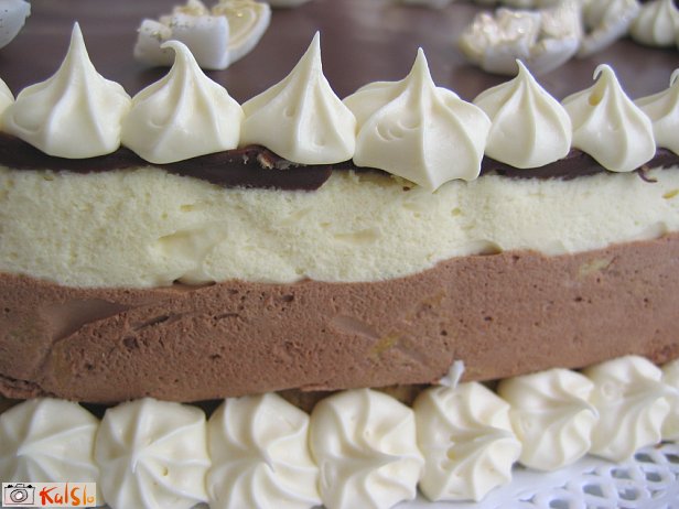 Recept: Čokoladno - vanilijeva ledena torta - Kulinarika.net