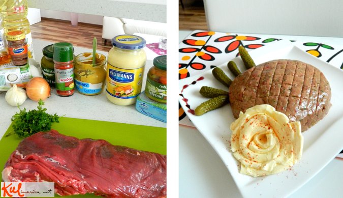 Recept: Tatarski biftek po moje - Kulinarika.net