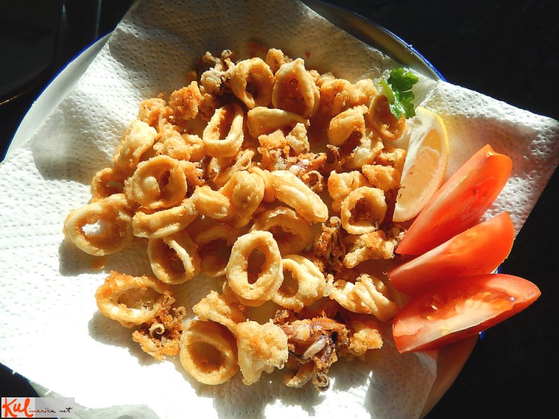 Recept: Ocvrti kalamari ala Geisha - Kulinarika.net