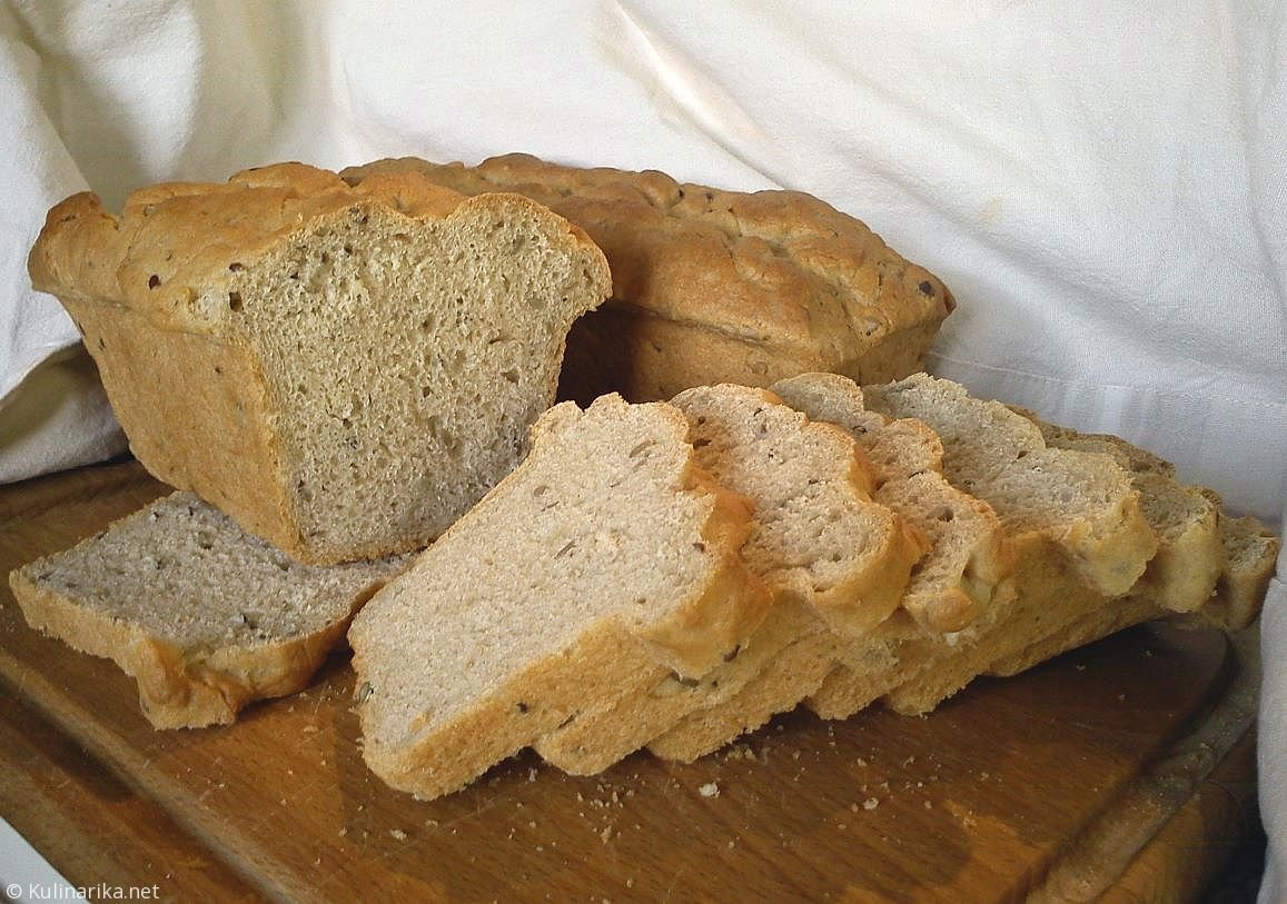 Recept: Bel kruh s semeni - Kulinarika.net