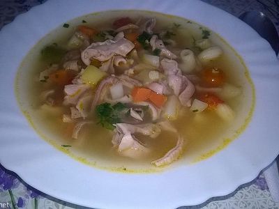 Recept: Piščančja obara z žličniki - Kulinarika.net