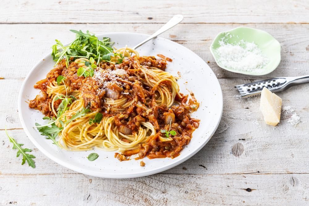Recept: Omaka bolognese z lečo - Kulinarika.net