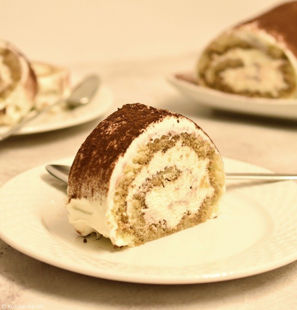 Recept: Tiramisu rolada - Kulinarika.net