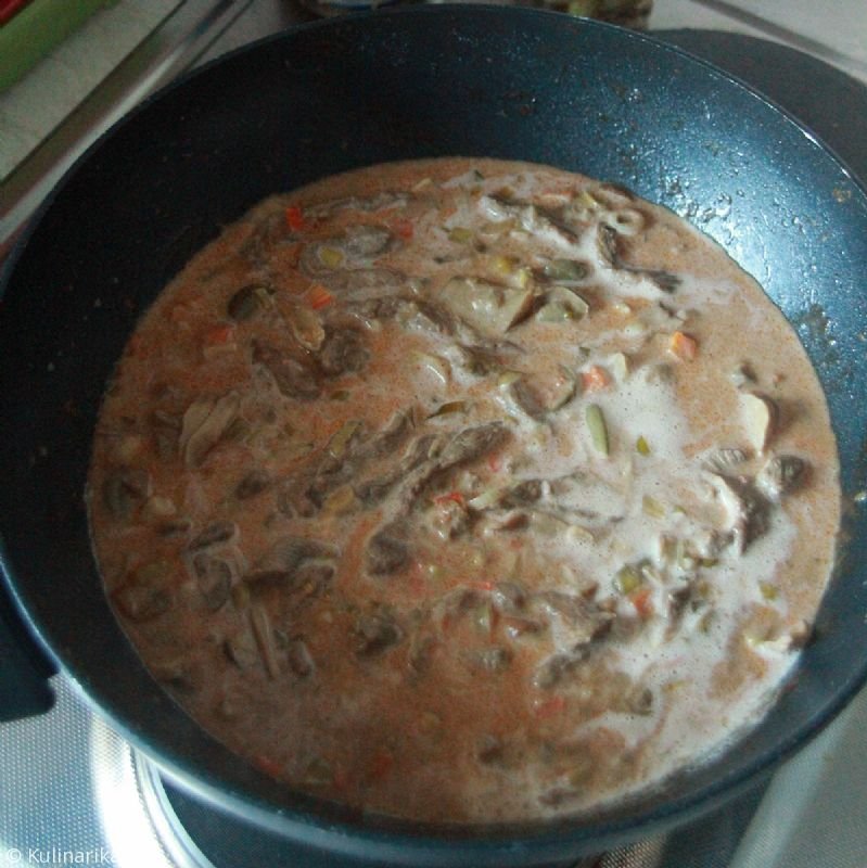 Recept: Govedina Stroganov - Kulinarika.net